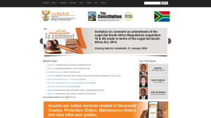 Is justice.gov.za down? Check current problems and outages!